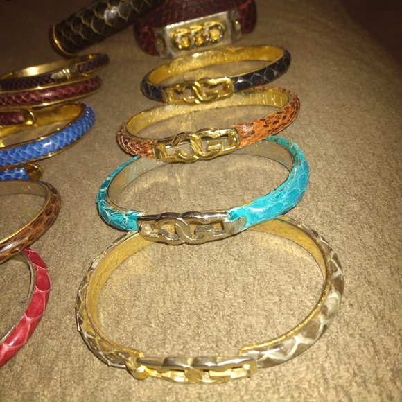 Firenze | Jewelry | 1 Snake Python Bracelets Some Gold Plated 24k Italy ...